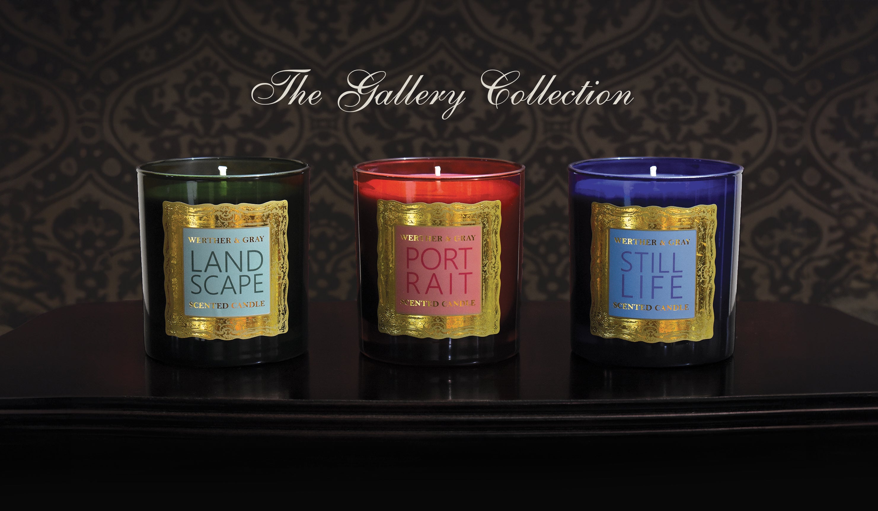 Werther & Gray — Luxury scented candles with classic designs